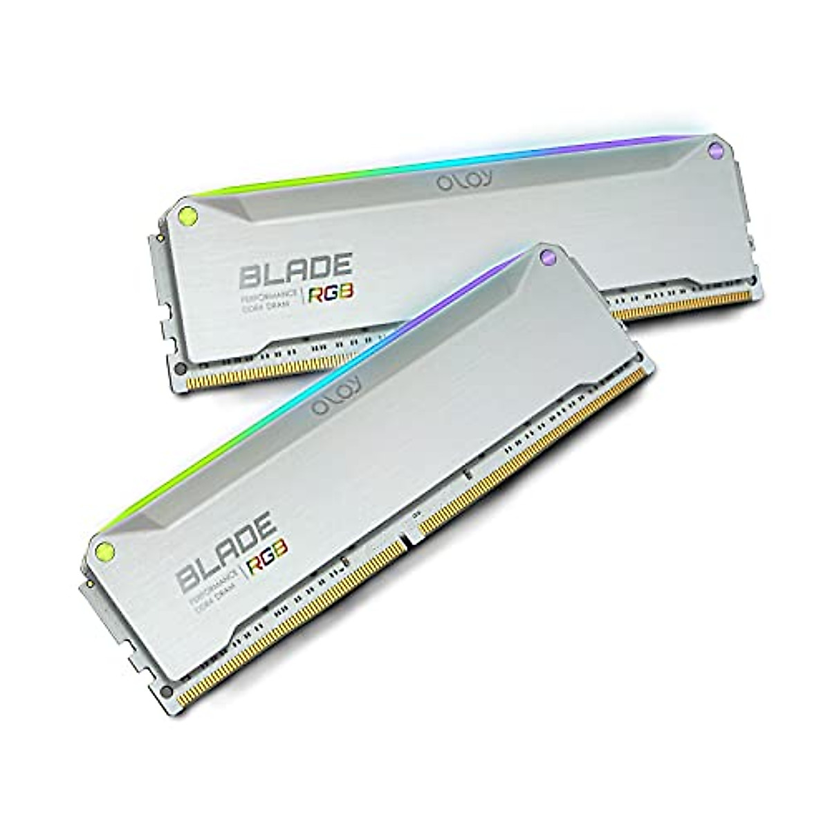OLOy DDR4 RAM 16GB (2x8GB) Blade Aura Sync RGB 3600 MHz CL14 1.45V 288-Pin Desktop Gaming UDIMM (MD4U0836144BRADE)