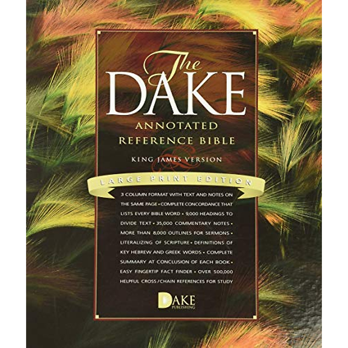 Dake Annotated Reference Bible-KJV-Large Print