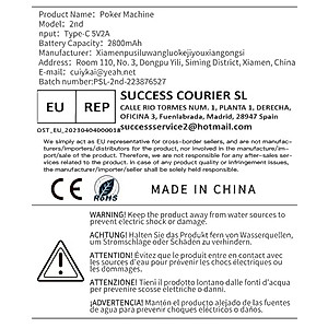 CUIYKAI Automatic Poker Card Dealer Machine Rotating-Fast Accurate and Stable Card Dealing Tool Rotating Card Dealer Machine for UNO,BJ(Blackjack),Texas Hold'em,Home Card Games (White 2nd Gen)