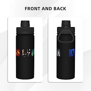 HIKTIEK Kings Rock Of Leon Band Stainless Steel Insulated Tumbler Sports Water Bottle Hot and Cold Travel Cup 18oz