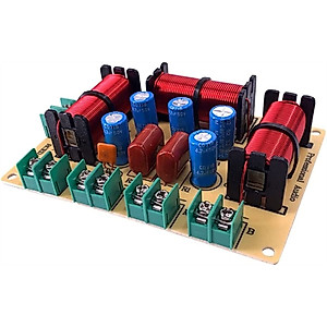 Audio Frequency Divider 2PCS 4 Way Speaker Treble Alto Frequency Divider Home Theater HiFi Stereo Circuit Stereo Audio Crossover Filte-rs