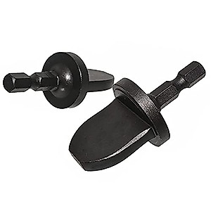 Eyech 5pc Swaging Tool Drill Bit Set, HVAC Repairing Set 1/4'' Hex Shank Air Conditioner Copper Tube Expander Flaring Drill Bit - 1/4'', 3/8'', 1/2'', 5/8'', 3/4''