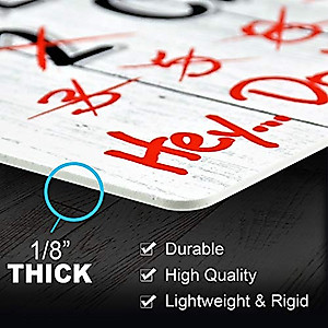 Bigtime Signs Cat Sign - I Only Want Cats - Cat Decor Funny Gag Gifts for Window, Office, Bedroom Decor - Funny Cat Gifts for Indoor or Outdoor use - Best Cat Gifts For Cat Lovers and Cat Decorations