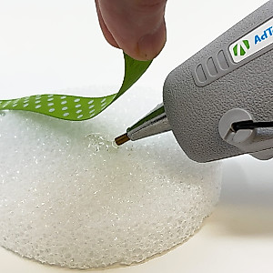 AdTech 0453 2-Temp Dual Temperature Hot Glue Gun Full Size, light gray 7.75 x 2.25 x 10.5 inchs