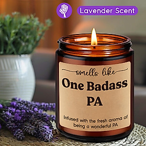 Fairy's Gift PA Candle, Physician Assistant Gifts, Funny Gifts for PA - Physician Assistant Graduation Gifts, PA Student School Gifts, PA Week, Christmas, Future PA Gifts, Badass PA Gifts for Women