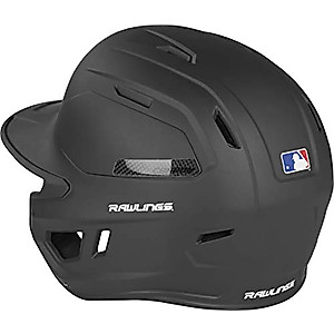 Rawlings | MACH CARBON Baseball Batting Helmet | X-Large (7 5/8" - 8") | Black