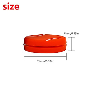 Andux Tennis Racket Vibration Dampener Silicone Shock Absorber Pack of 8 BZQ-03