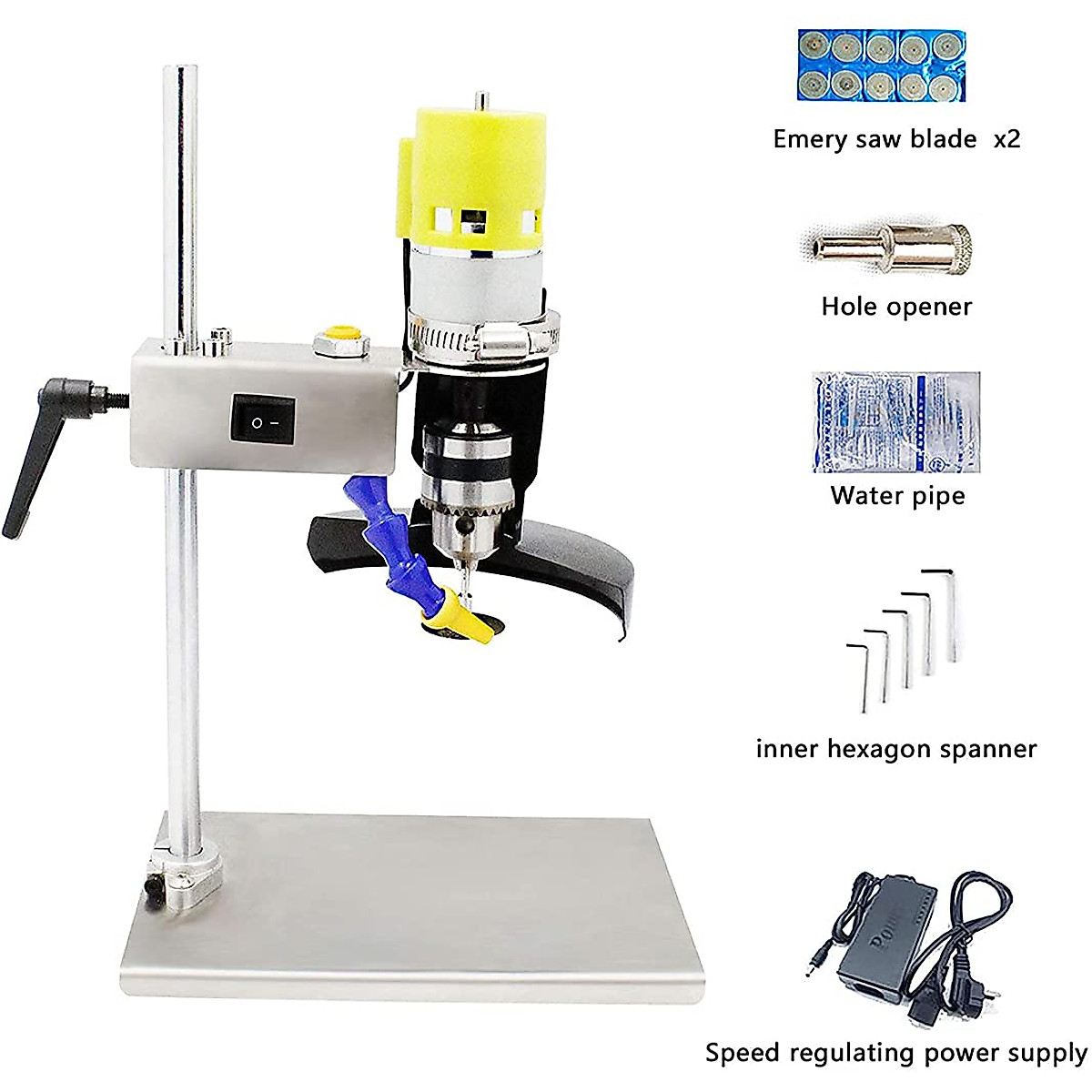 cartBit 6000R/Min Glass Bottle Cutter, 150W Electric DIY Bottle Cutter Machine, Wine Bottle Cutter Tool Kit for Round/Square/Irregular Glass or Ceramic Bottles,American