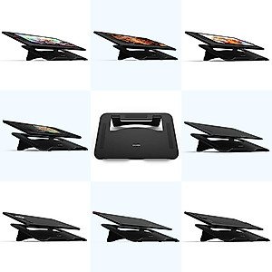 XPPen AC41 Graphics Tablet Stand Drawing Tablet Stand Laptop Stand Mobile Device Stand Holder for XPPen Artist12, Artist13.3, Artist15.6, Artist15.6 Pro, Suitable for 10-15.6" Device