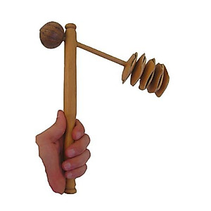 African Wasembe Gourd Slice Shaker - Ghana Rattle