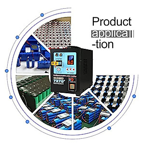 ZWJABYY Battery Spot Welder 737G+,Intelligent Pulse Spot Welder,with Battery Spot Welding Pen and LED,DIS Induction Hand-Held Dual-Function Battery Spot Welding Machine,for 18650 Battery Pack