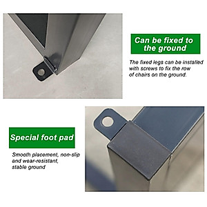 DJJYCTNM Outdoor Garden Bench, Outdoor Benches Weatherproof, Metal Park Bench Patio Benches Front Porch Outdoor Furniture for Patio, Park, Lawn, Yard(Yellow,180x40x45cm/71x16x18in)