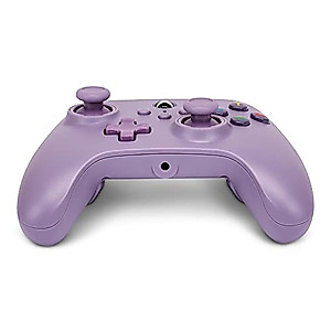 PowerA Nano Enhanced Wired Controller for Xbox Series X|S - Lilac, portable, compact, gamepad, video game, gaming controller, works with Xbox One and Windows 10/11