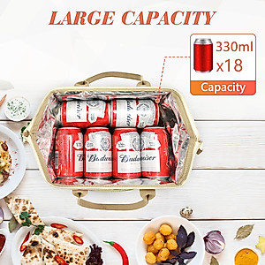 Birthday Gifts for Women Personalized Lunch Box for Women Personalized Birth Flower Lunch Tote Bag Insulated Lunch Bag Purse Cute Lunch Kit Lunch Tote for Work, Beach October Birthday Gift for Mom