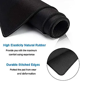 Large Mouse Pad Gaming Mouse Pad Fly Dragon Mouse Pad Gamer Office Computer Mouse Mat (A-Red)