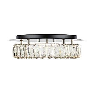 Heme Decorator LED Flush Mount Chrome Finish