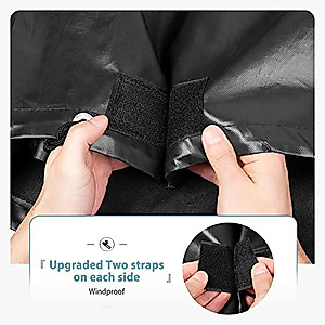 SHINESTAR Upgraded Grill Cover for Pit Boss Austin XL Pellet Grill, Special Zipper Design, Heavy Duty & Waterproof, Black