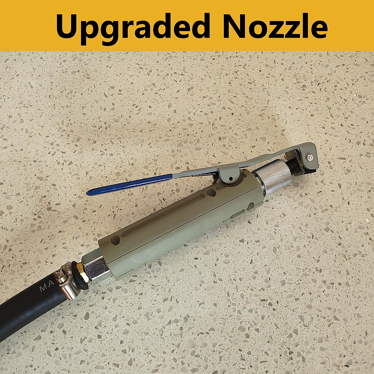 GAOMON Sand Blaster 20 Gallon, Portable Air Sandblaster 125PSI, High Pressure Air Sandblaster with 6" Wheels, Rust Removal and Special Surface Treatment of Material