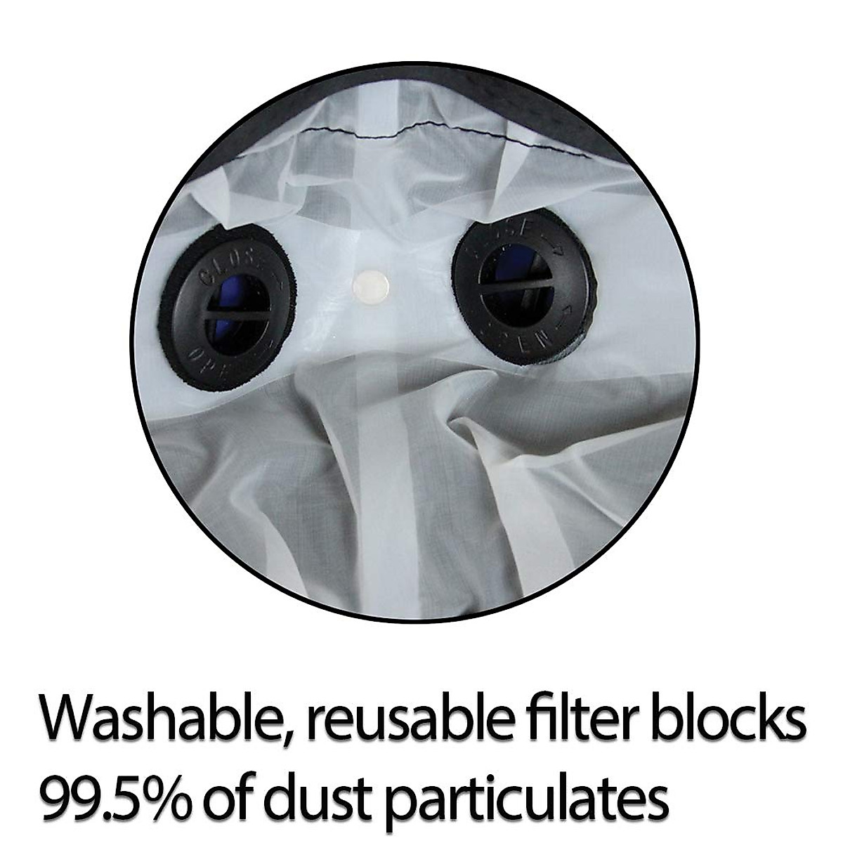 ATV TEK, Bandana Style Dust Masks with Suspension Straps and 3D Nose Box - Camo, 20"