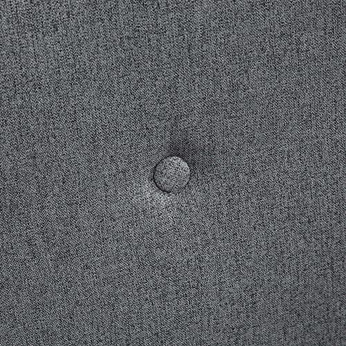 HOMCOM Modern 2-Seat Loveseat, 45" Button Tufted Fabric Upholstered Sofa Couch with Rubberwood Legs for Living Room, Grey