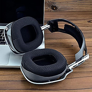 MOOKEENONE Magnet Headphone Foam Cushion Ear Pads Replacement for Logitech for Astro A40TR Headset