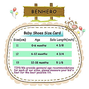 BENHERO Baby Girls Boys Leather Shoes Toddler Infant First Walker Soft Sole High-Top Ankle Sneakers Newborn Crib Shoes(6-12 Months Toddler Y/White)