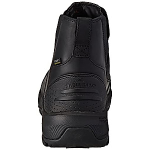KEEN Men's Revel 4 Mid Height Polar Insulated Waterproof Chelsea Boot, Black/Black, 9.5