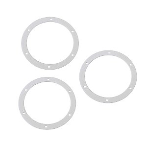 Pro-Parts 3Pk Pellet Stove 6" Combustion Exhaust Fan Mounting Gasket for Exhaust or Combustion Blower Fits 100's and Most Pellet Stoves 2100J MAR60487