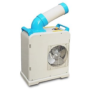 TurquoPower PAC6000 Industrial Class Portable Spot Air Conditioner with Top Evaporator, 6130 Btu/h Cooling Capacity, 115V, 1 Phase