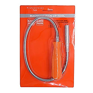 SUPERYO 8LB Flexible Magnetic Pickup Tool Bendable Retrieve Stick Gifts for Men (600mm length)