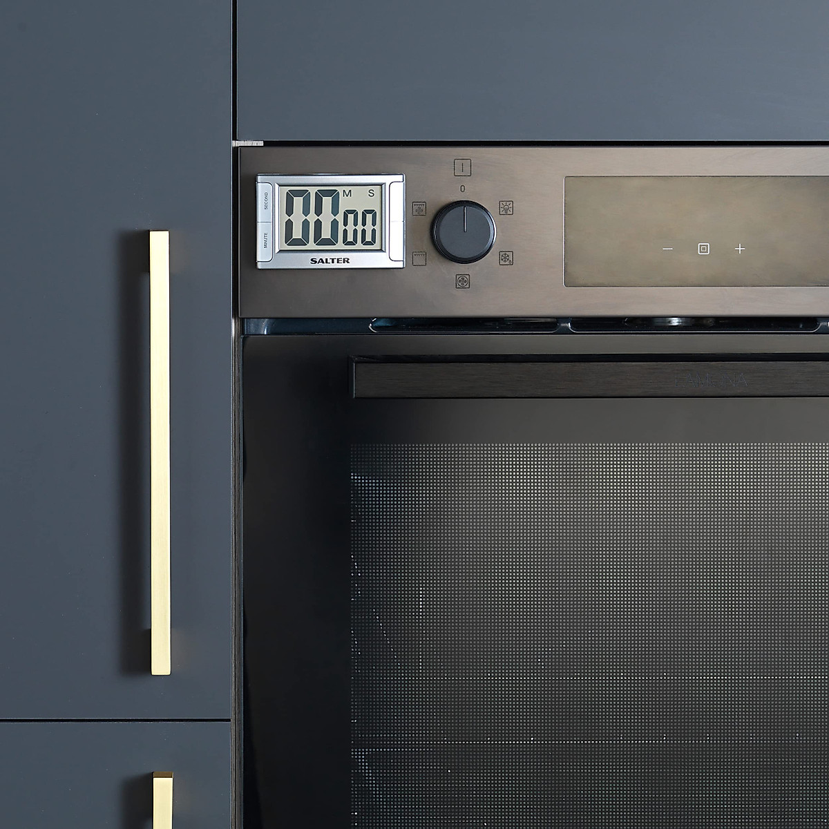 Salter Contour Electronic Timer, Black, One Size