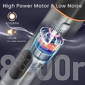 kensen 3-in-1 Body Hair Trimmer, Body Groomer Trimmer for Men, Men's Groin & Pubic Hair Trimmer, Manscaping Trimmer, Body Groomer for Men, Waterproof Male Hygiene Razor, Men's Gift (Gray)