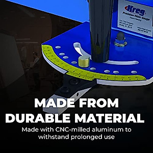Kreg KMS7102 Table Saw Precision Miter Gauge System - Factory Calibrated - With Miter Gauge Fence & Bar - Miter Gauge for Table Saw