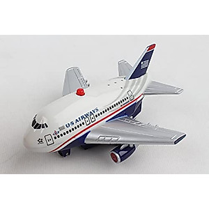 Daron New Livery Us Airways Pullback Toy with Light and Sound Small