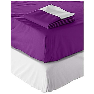 Baby Doll Lodge Collection Pillowcase and Sheet Set in Plum, Plum