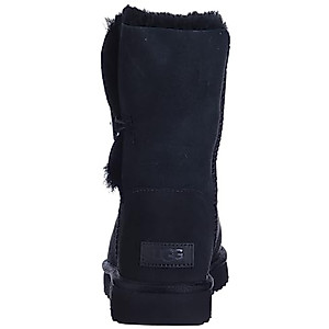 UGG Women's Bailey Button Ii Boot, Black, 09