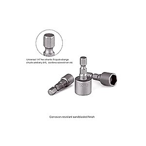 Sockets & Socket Set Nut Driver Bit Sets with Chrome Vanadium Steel - PNDB1A