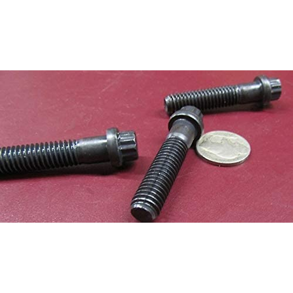 Alloy Steel 12 Point PT Bolts 3/8-16 x 1.75" Length 25 pcs