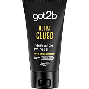 Got2b Ultra Glued Invincible Styling Hair Gel, 6 Ounce
