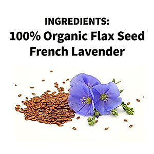 Happy Wraps Lavender Eye Pillow - Hot Cold Aromatherapy Satin Eye Mask for Yoga, Sleeping, Migraines, Stress, Relaxation - Gifts for Women, Birthdays, Coworkers, Christmas - Amethyst