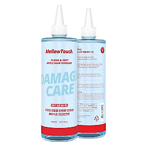 MELLOWTOUCH Apple Cider Vinegar Hair Rinse 400ml with Abyssinian Oil, Paraben-Free for exfoliates the scalp and hair 13.5 fl oz - K-Beauty, Made in Korea