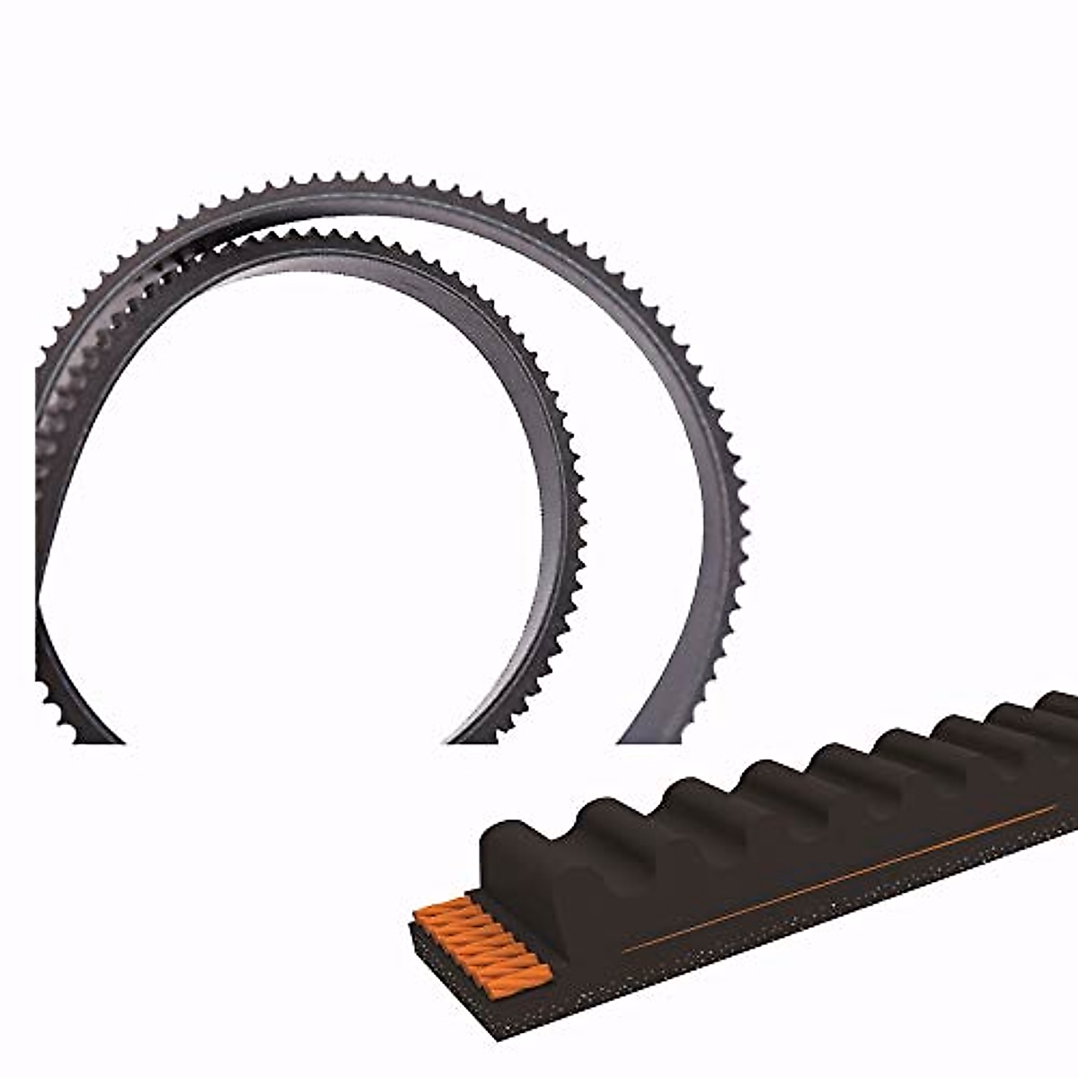 Snowblower Thrower Traction Drive Belt 3/8" x 31 1/2" for Simplicity, Murray, Snapper 1672732, 1672732SM
