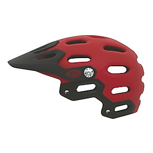 Bell Super Bike Helmet (Red/Black, Small)