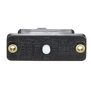 Telemecanique Sensors 9007AO2 Snap Switch with Basic Plunger, No Enclosure, 1 NO + 1 NC, 600 VAC, 15 Amp
