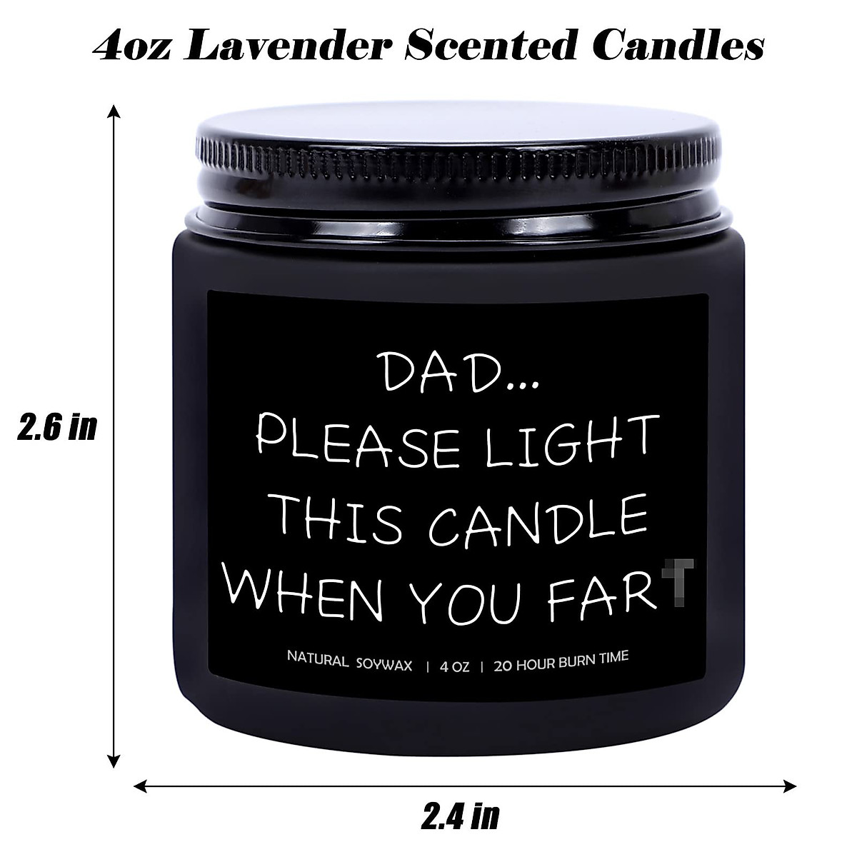 Being Your Favorite Child Funny Scented Candle, Best Mom & Dad Gifts, Unique Mother's Day Father's Day Gifts from Daughter Son Kids, Birthday Christmas Gift Ideas for Parents, Sandalwood Scented