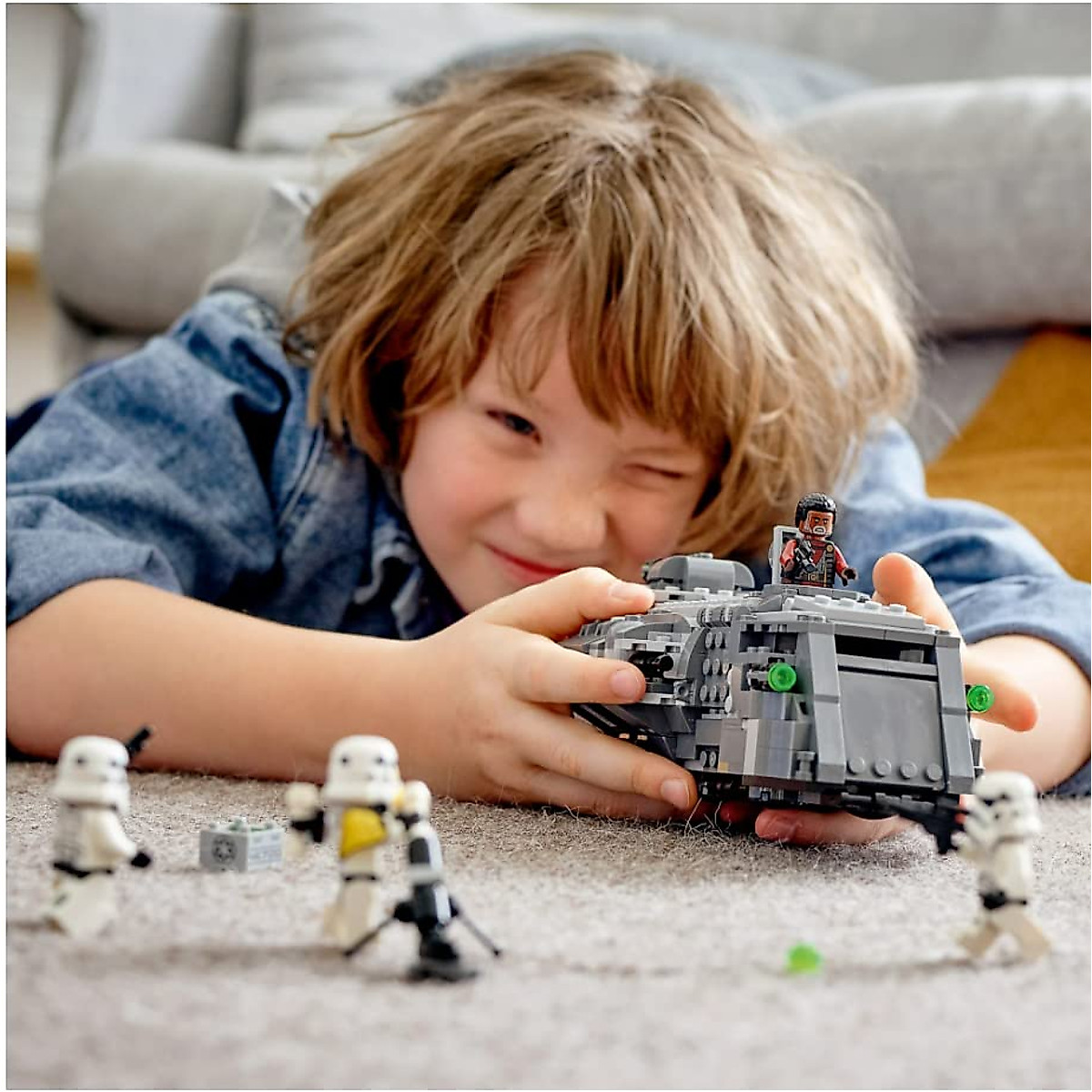 LEGO Star Wars Galactic Adventures 66708, 3-in-1 Building Toy Gift Set: The Mandalorian Trouble on Tatoonie and Imperial Armored Marauder and Clone Wars Duel on Mandalore