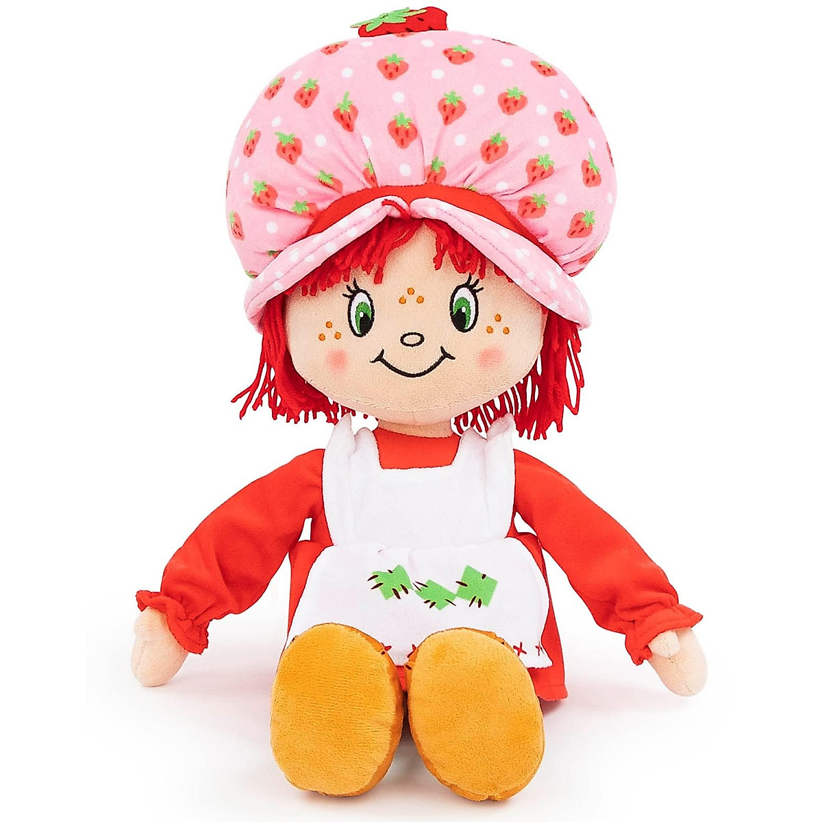 Strawberry Shortcake Plush Pillow Buddy - Super Soft Stuffed Character Pillow - Polyester Microfiber, 18 Inches
