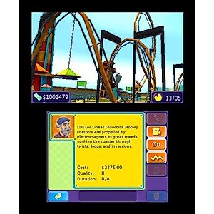 Rollercoaster Tycoon - Nintendo 3DS