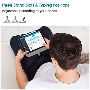 ProCase for iPad Air 11 Inch 2024 / iPad Air 5 2022 / Air 4 2020 Case 10.9 [Support Pencil 2 Charging], Leather Stand Folio Protective Cover Case with Pencil Holder for iPad Air 10.9/11 Inch -Black