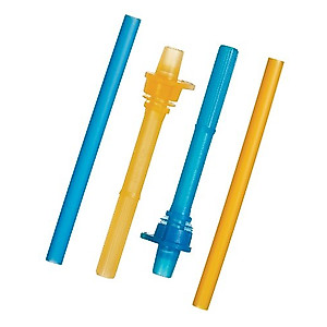 Munchkin Click Lock Replacement Straws with Valves - 2 pk - Assorted Colors